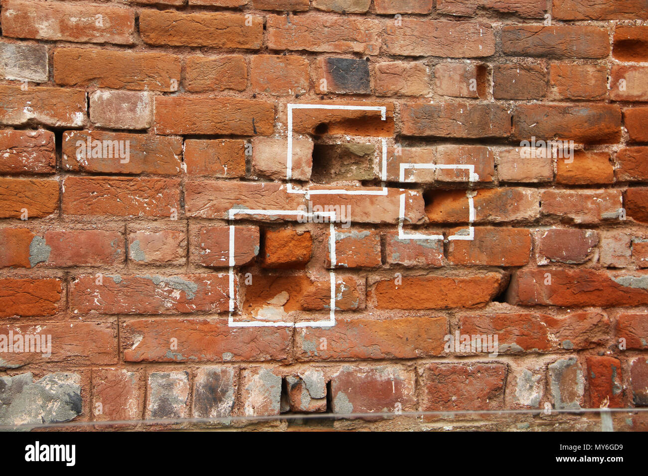 Bullet marks wall hi-res stock photography and images - Alamy