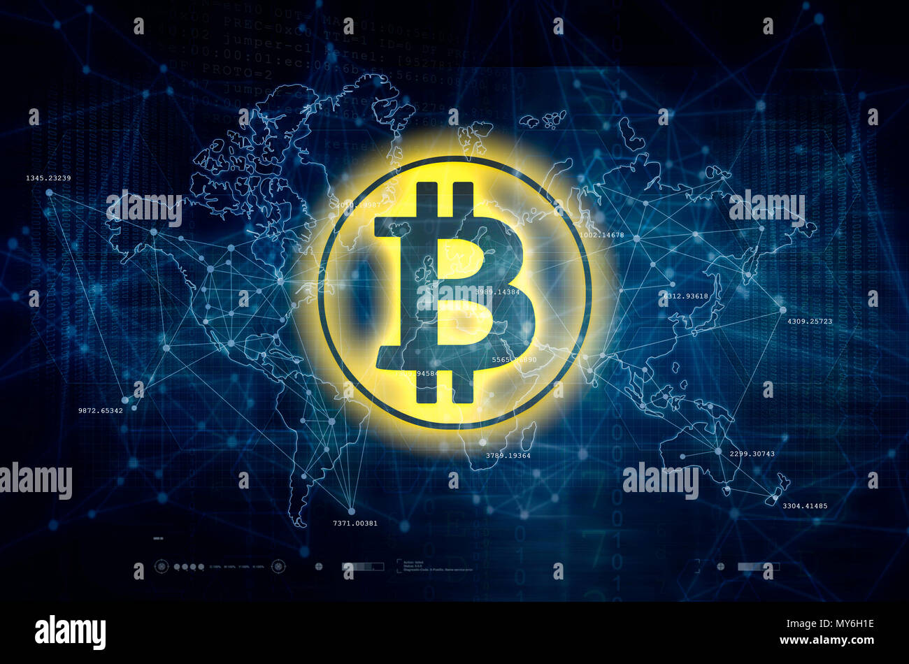 Digital banking abstract hi-res stock photography and images - Alamy