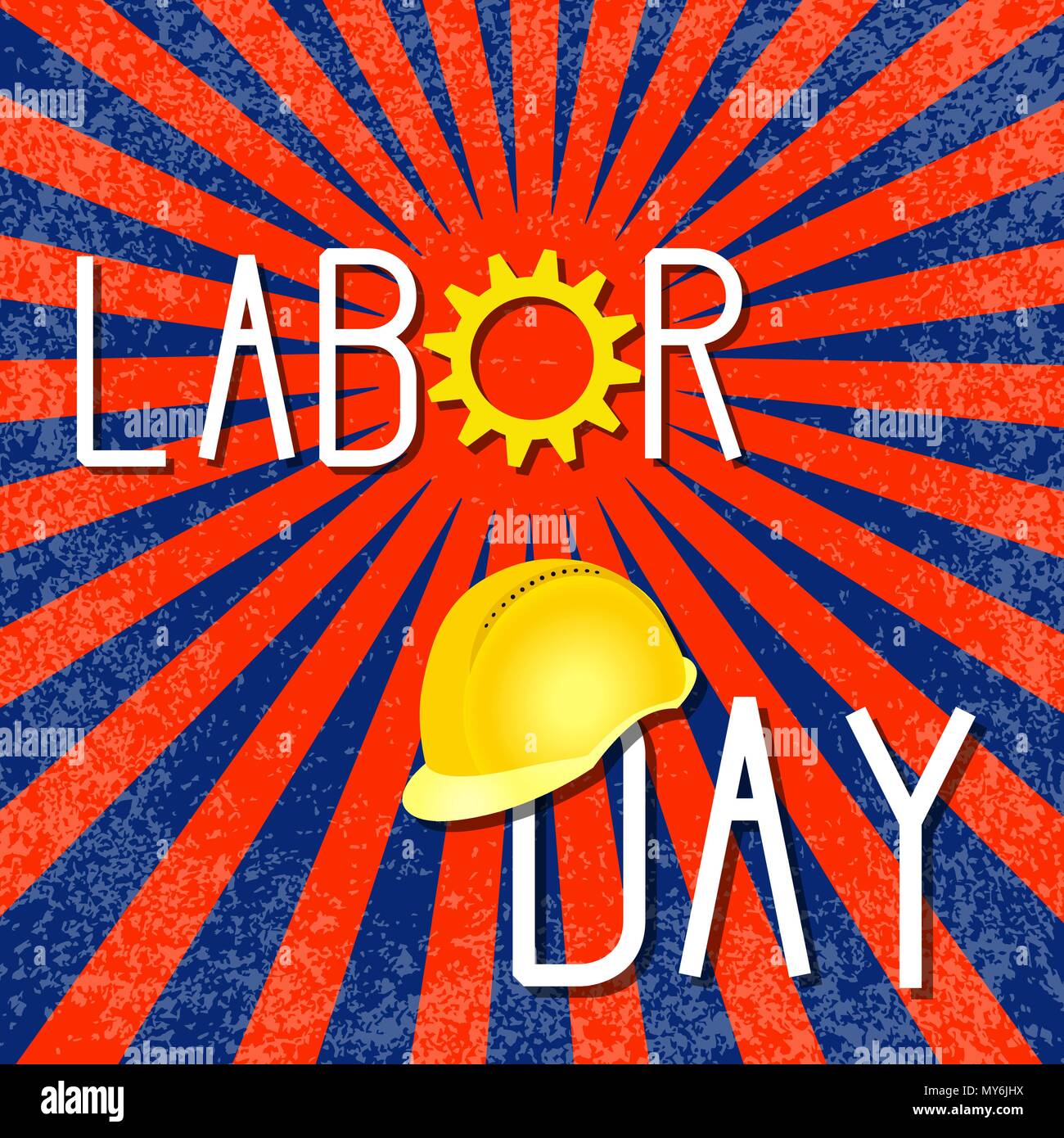 Labor Day in the United States. Concept of a national holiday. 3 ...