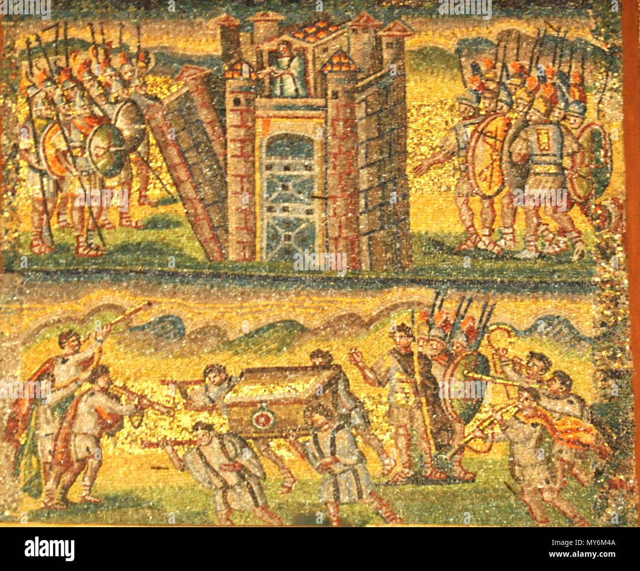 The Battle Of Jericho 557 Walls Jericho Stock Photo Alamy