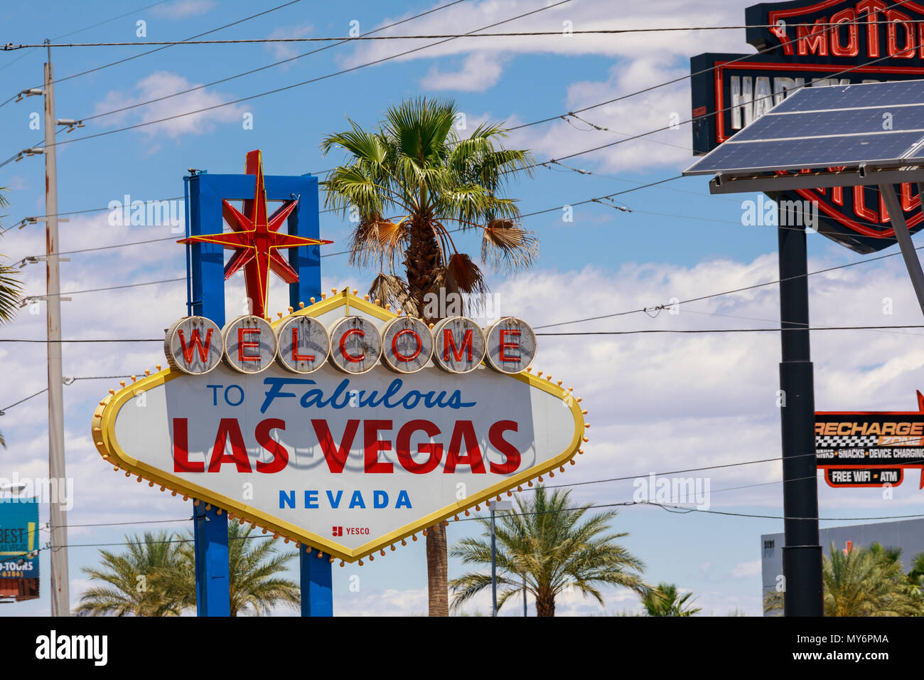 Famous iconic neon sign board hi-res stock photography and images - Alamy
