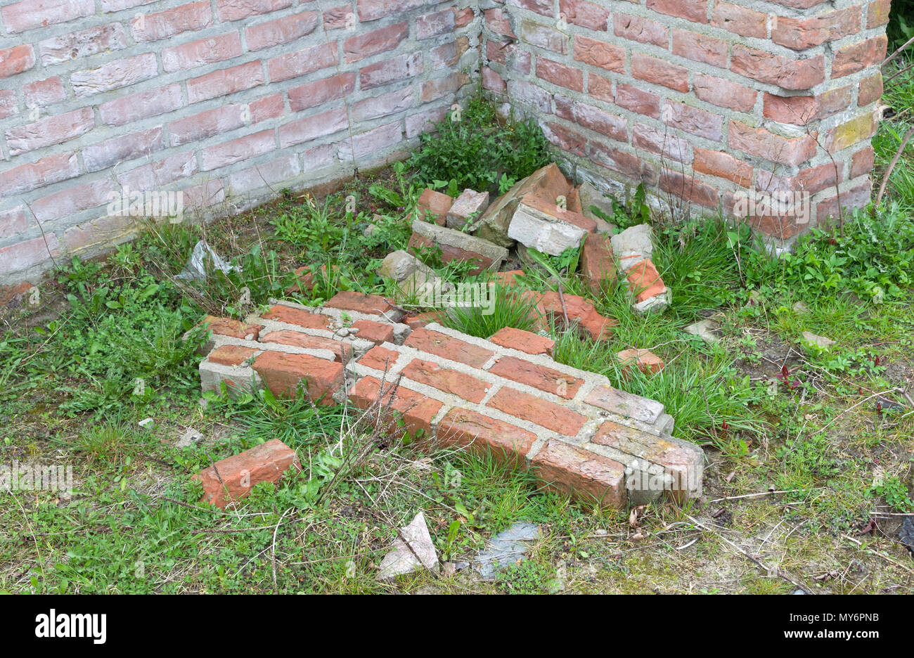 Bricks on the ground hi-res stock photography and images - Alamy