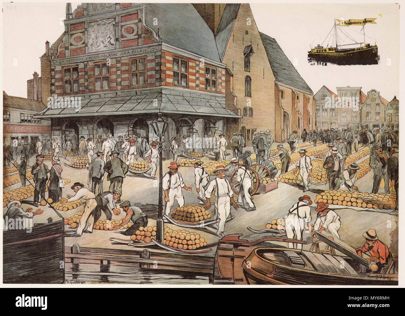 Alkmaar kaasmarkt hi-res stock photography and images - Alamy