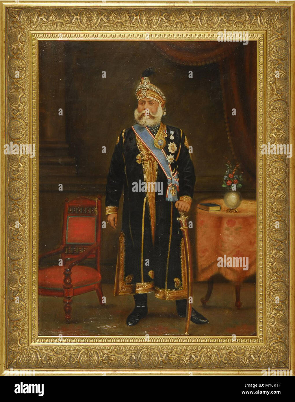 Indian ruler hi-res stock photography and images - Alamy