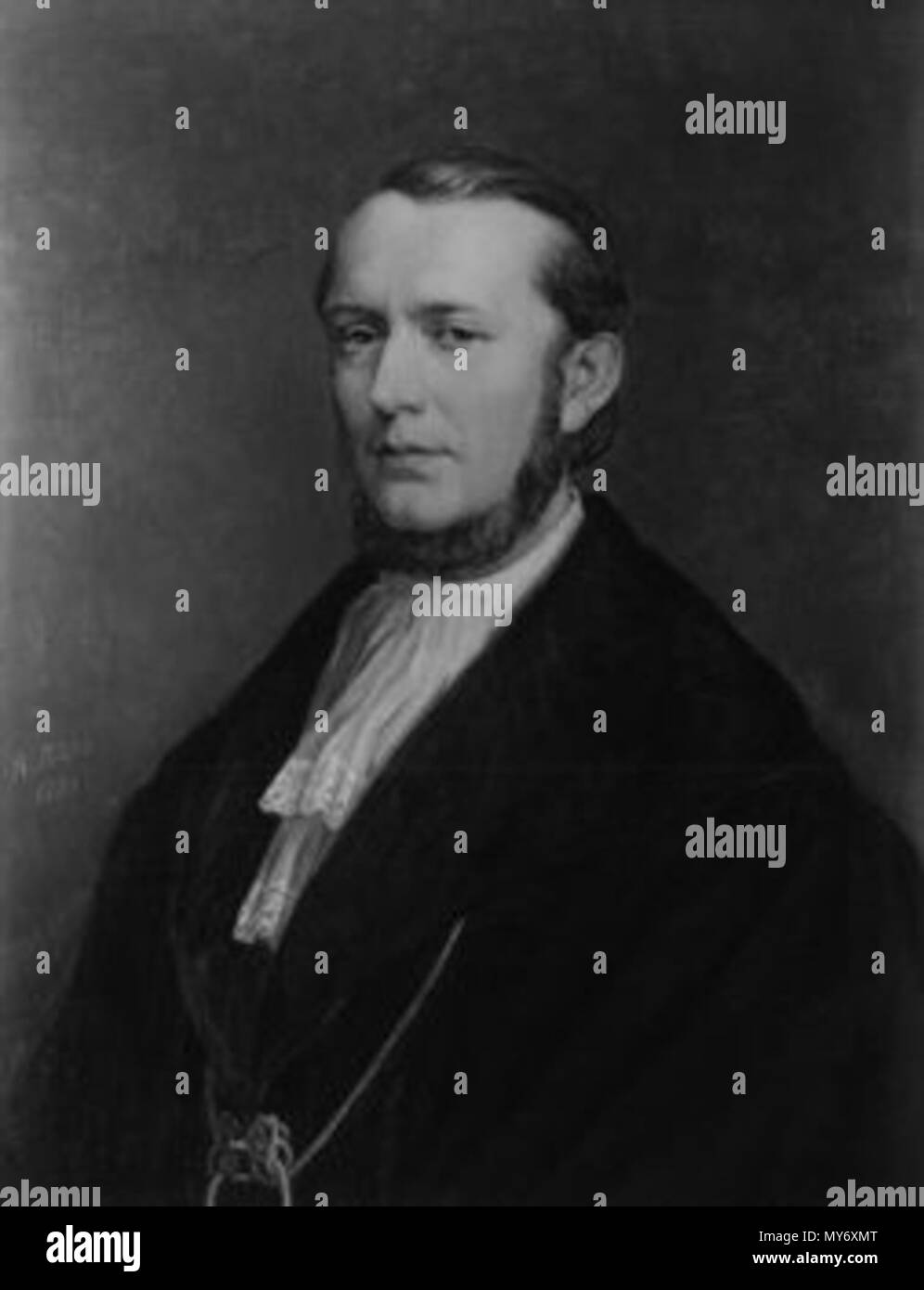 . Deutsch: Adolph Friedrich Ludwig Strecker (1822-1871), Gemälde in der ...