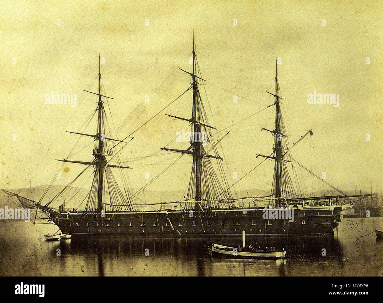 Screw frigate hi-res stock photography and images - Alamy