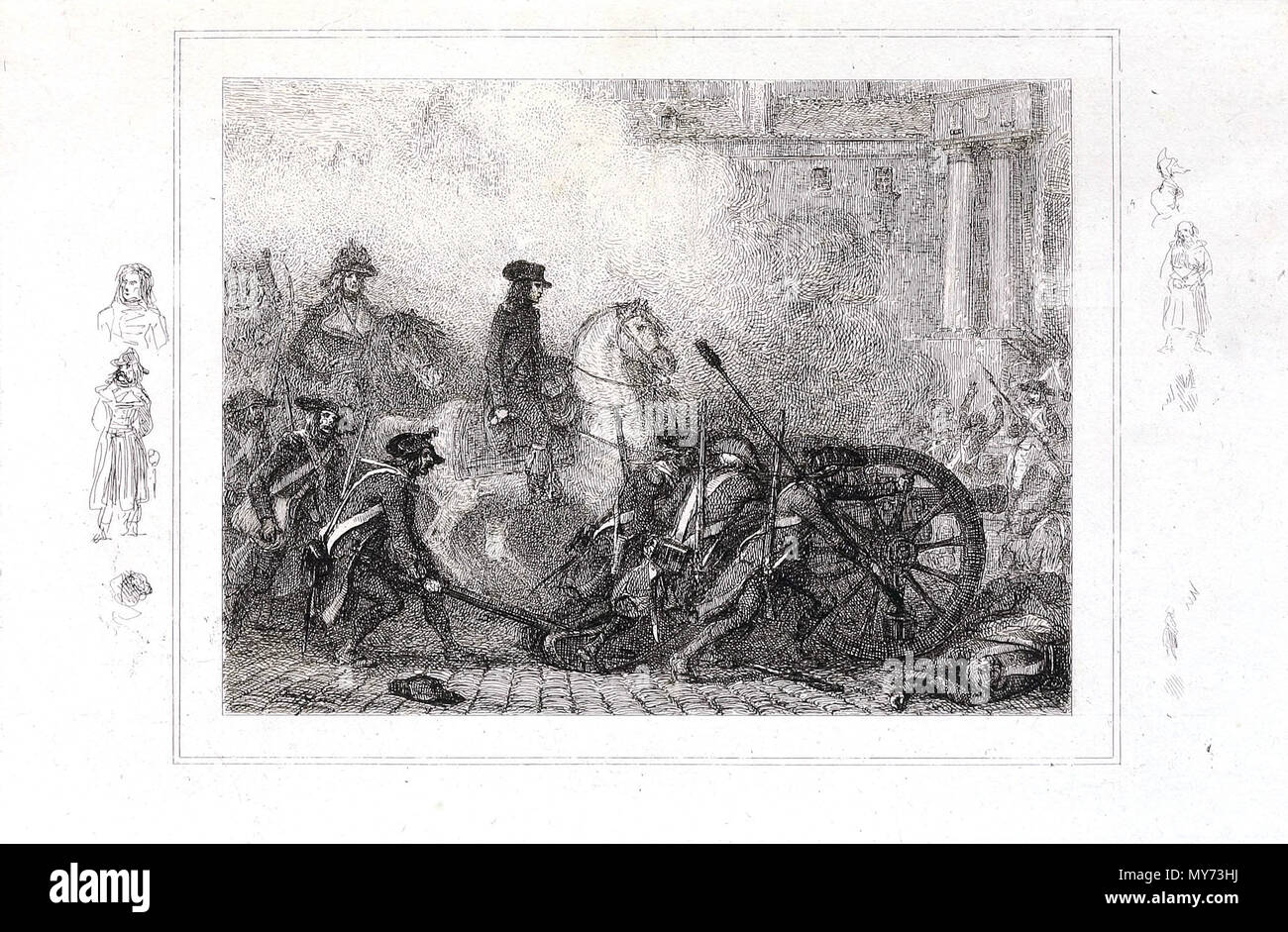445 Raffet Vendémiaire 1835 2 Stock Photo - Alamy
