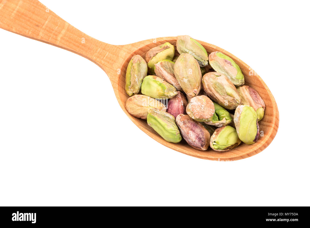 Pistachio nuts without shell hi-res stock photography and images - Alamy