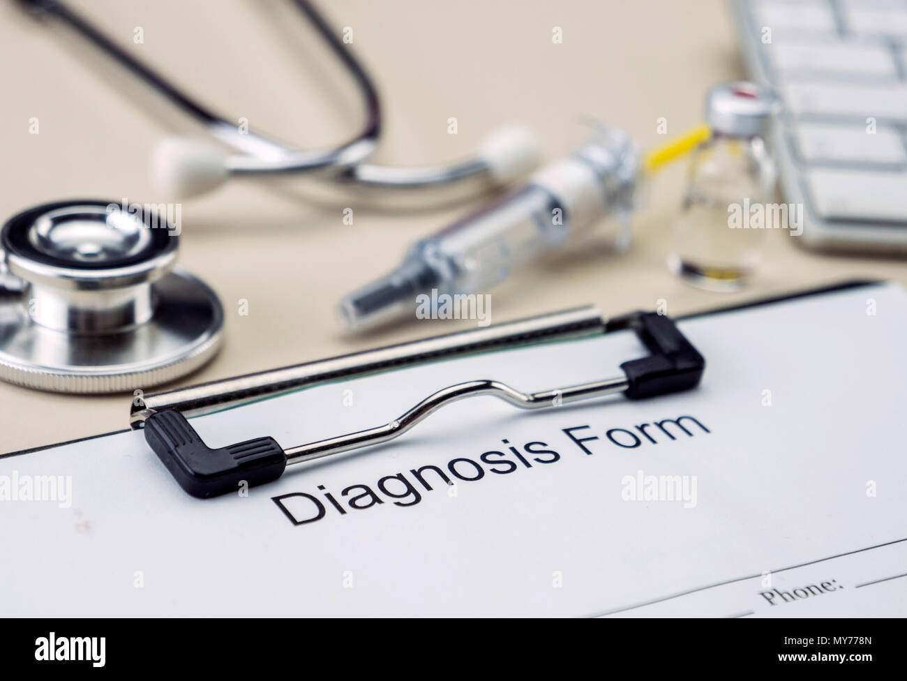 Diagnostic form hi-res stock photography and images - Alamy