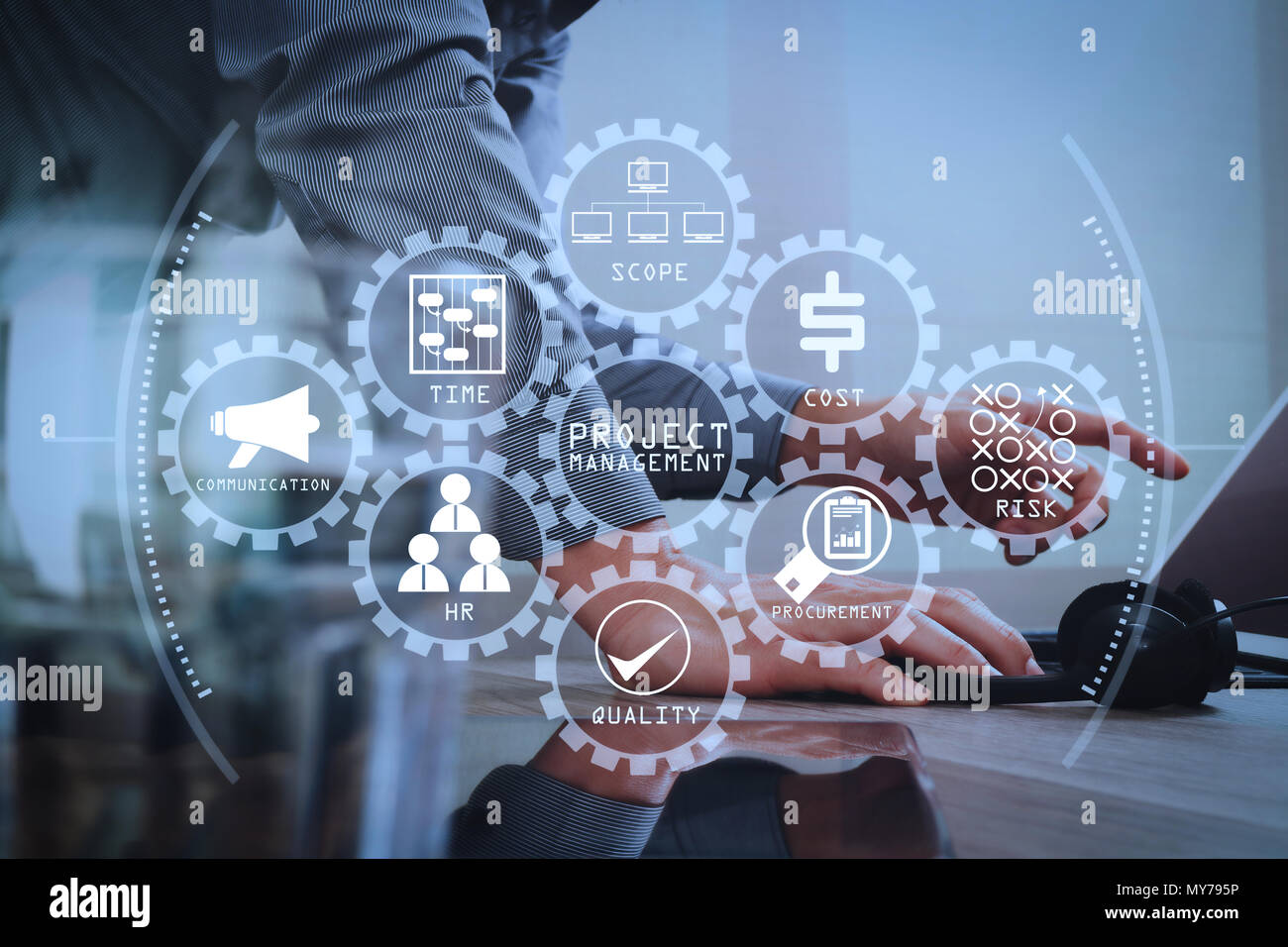 Digital project plan hi-res stock photography and images - Alamy