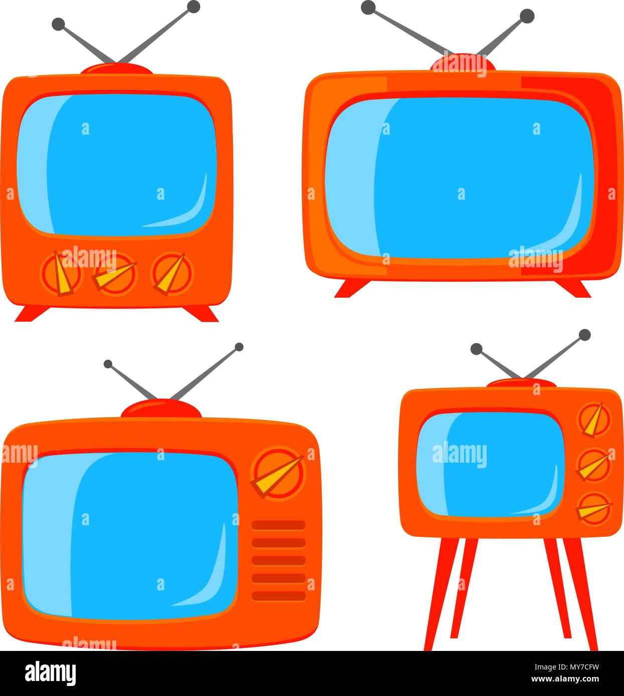 Orange variation Stock Vector Images - Alamy