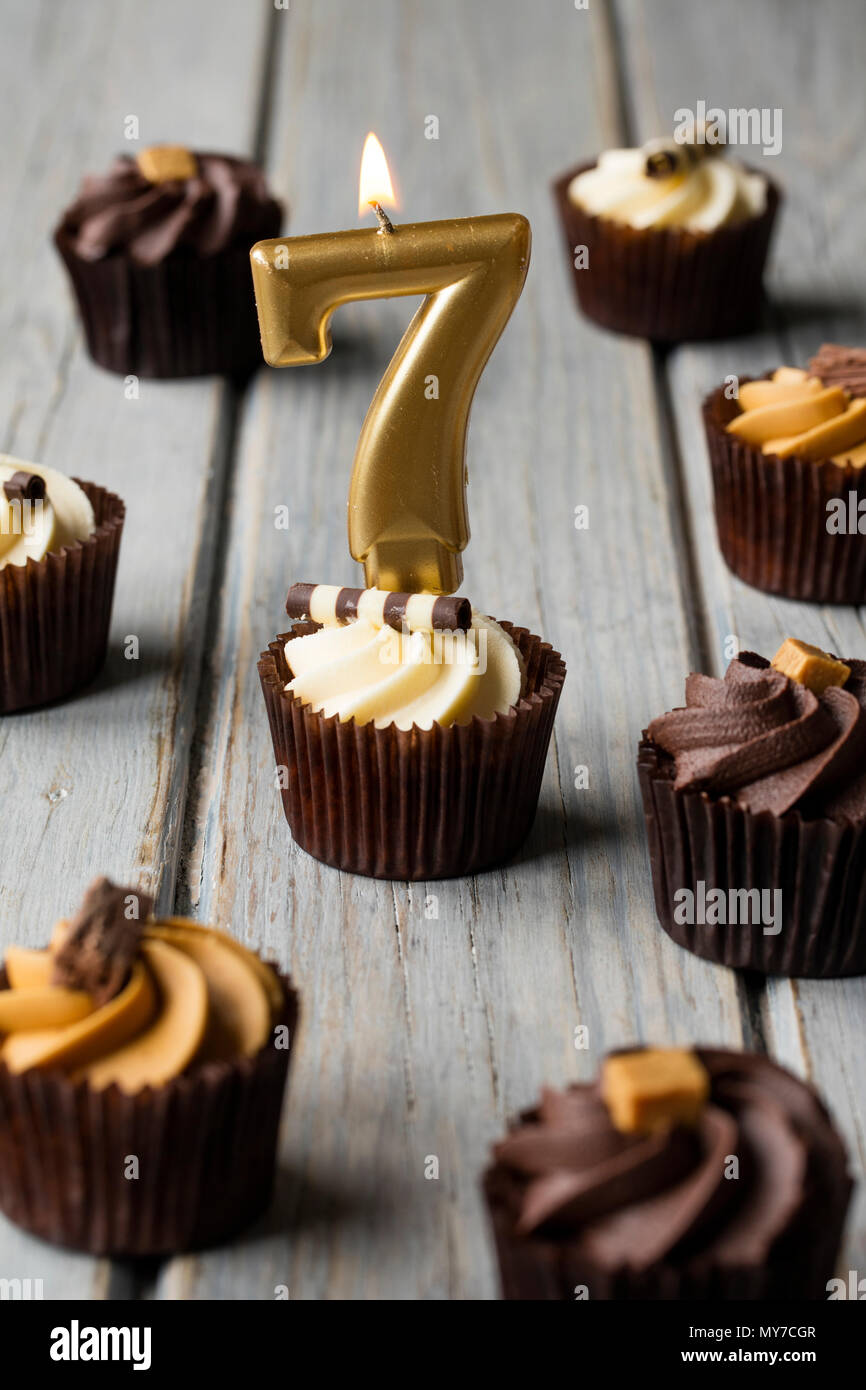 7th birthday cake hi-res stock photography and images - Alamy