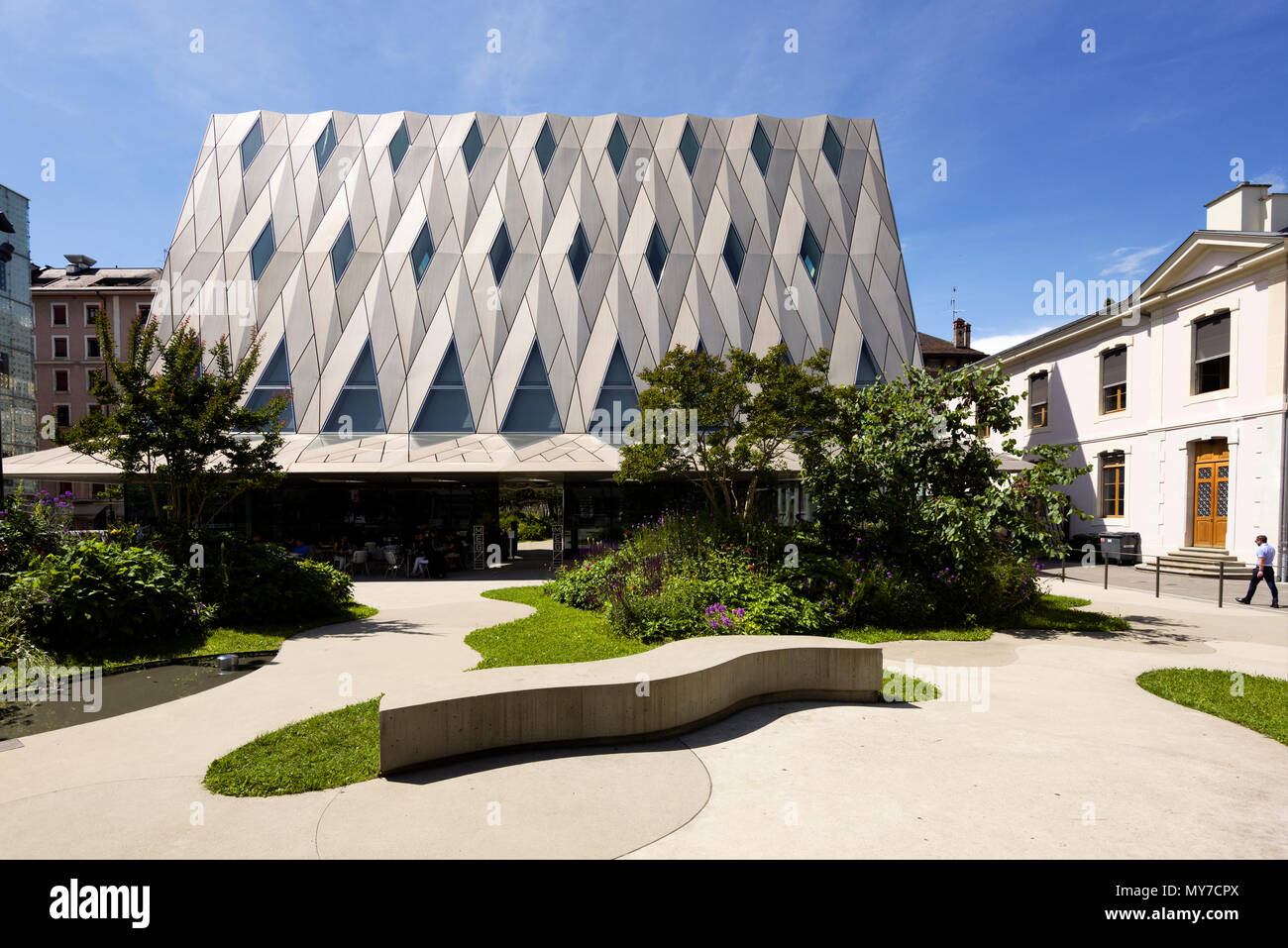 Geneva, Switzerland The Ethnographic Museum of Geneva new pagoda shaped ...