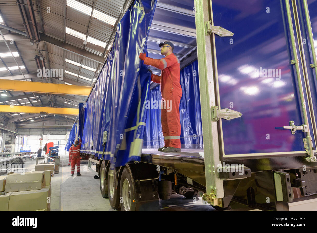 Production line worker hi-res stock photography and images - Alamy