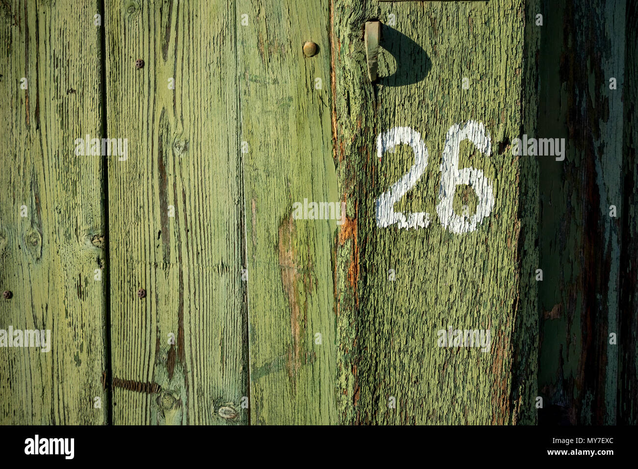 Number 26 door hi-res stock photography and images - Alamy