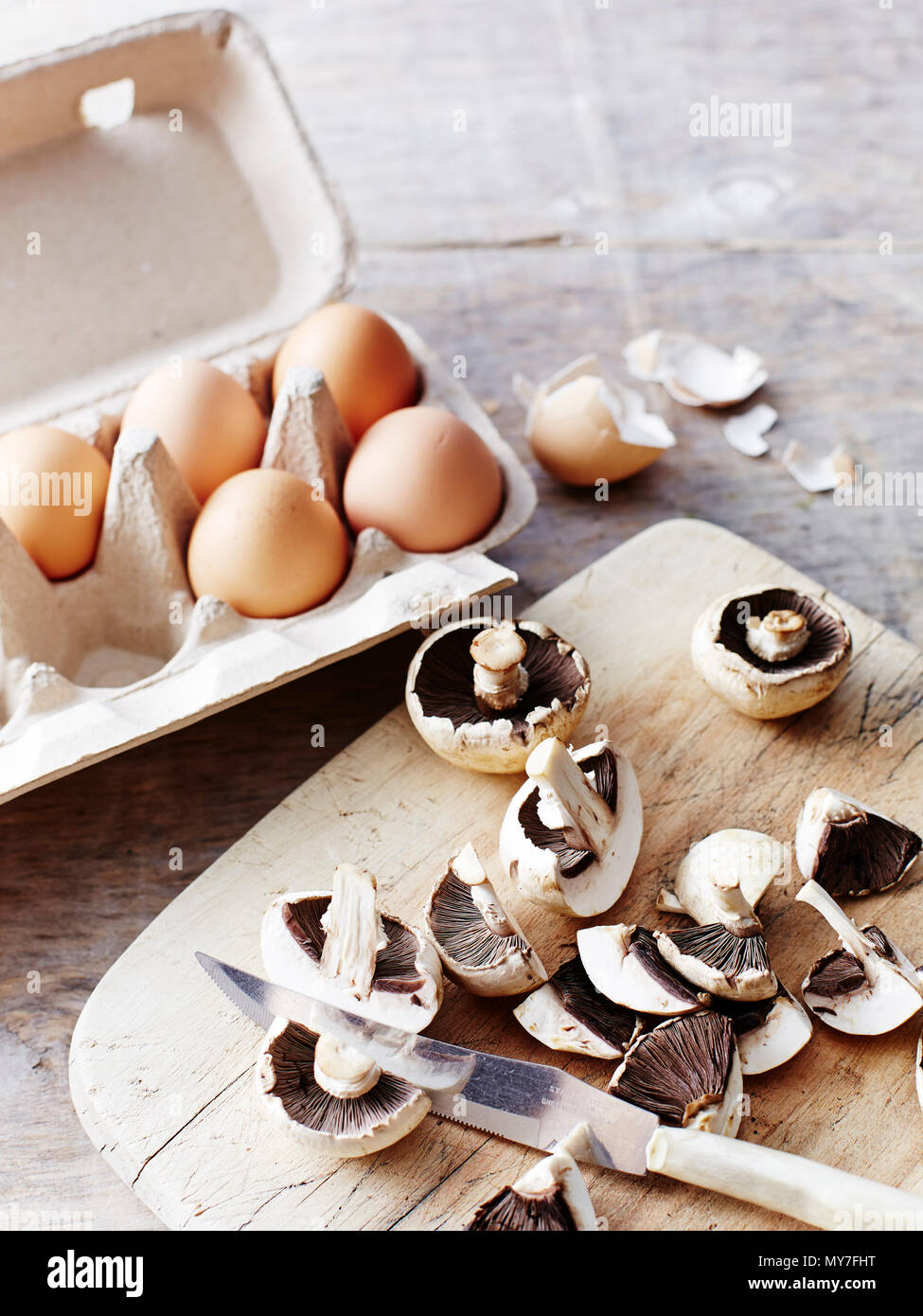 High quality mushrooms hi-res stock photography and images - Alamy