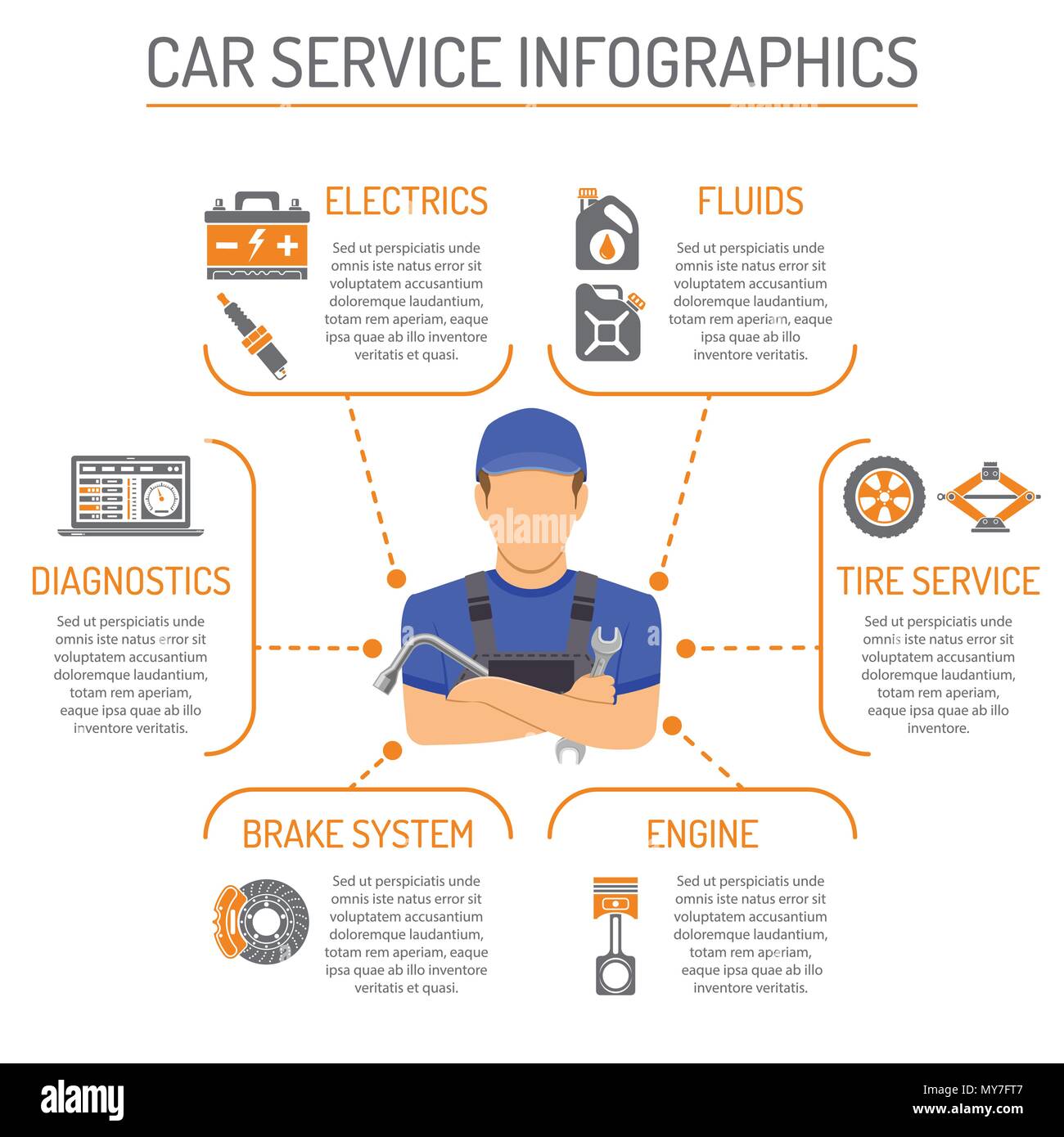 Laptop infographics hi-res stock photography and images - Alamy