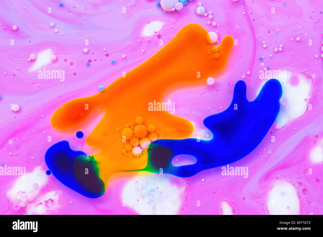 abstract fluid pattern Stock Photo - Alamy