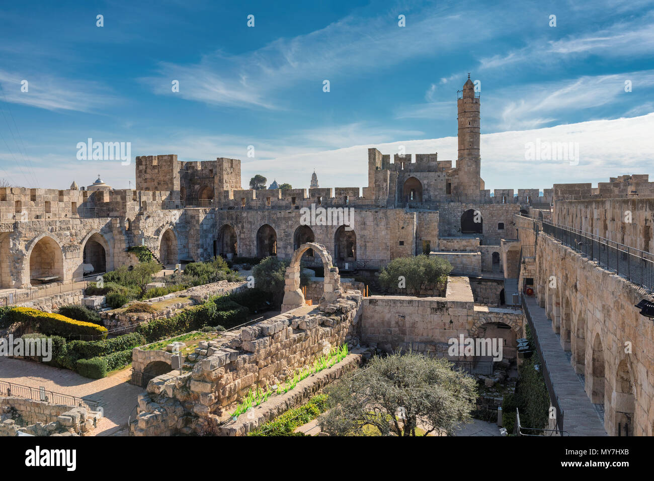 King david city panorama jerusalem hi-res stock photography and images ...