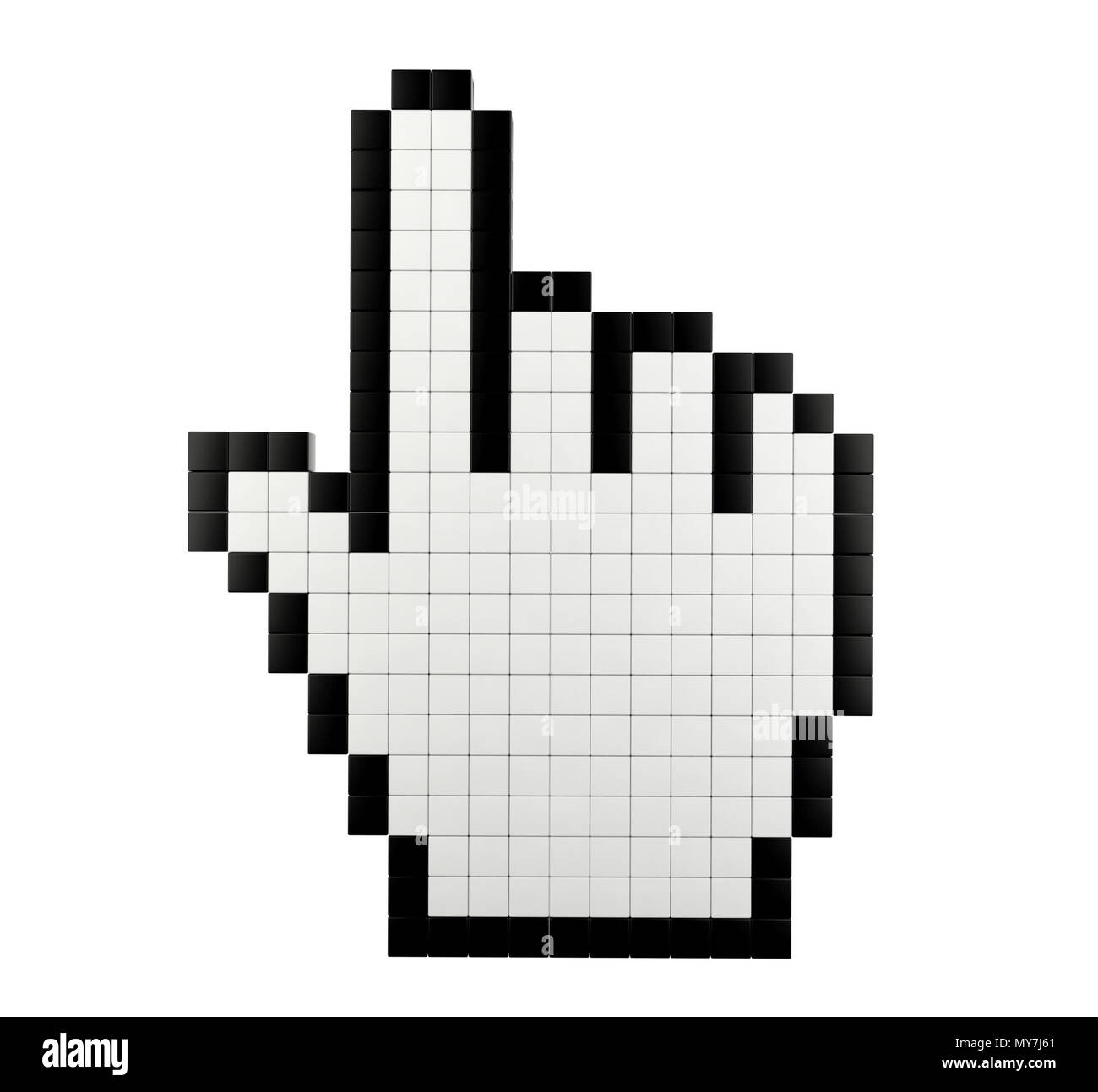 Cursor hand design web hi-res stock photography and images - Alamy