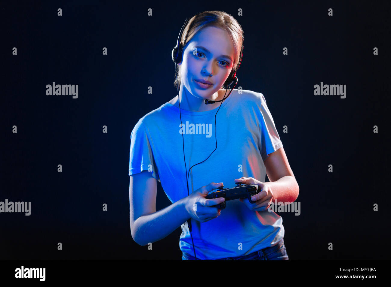 Teen game console hi-res stock photography and images - Alamy