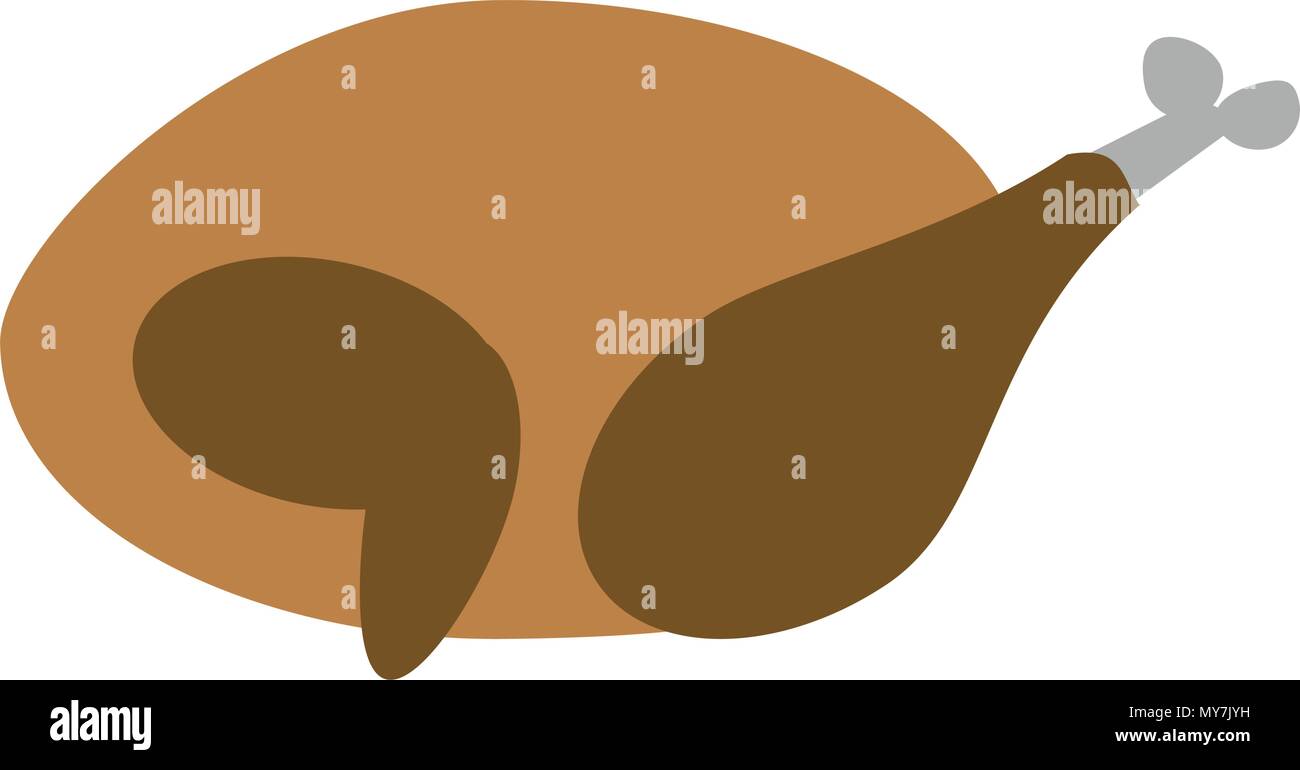 Delicious roasted chicken Stock Vector Image & Art - Alamy