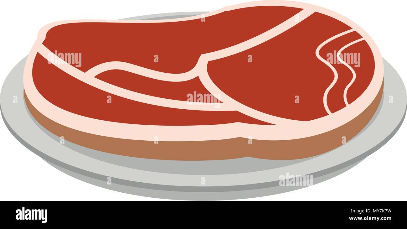 Beef steak food Stock Vector Image & Art - Alamy