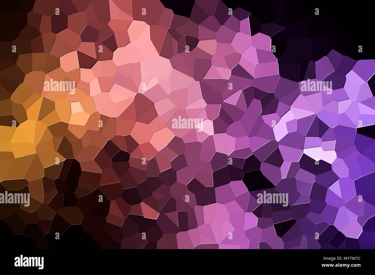 Gradient pink triangles hi-res stock photography and images - Alamy