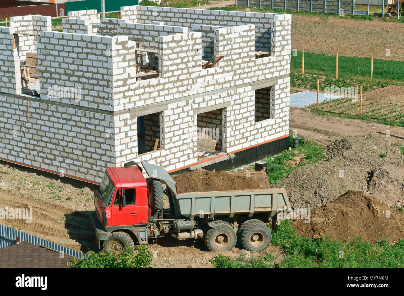 Footing foundation hi-res stock photography and images - Alamy