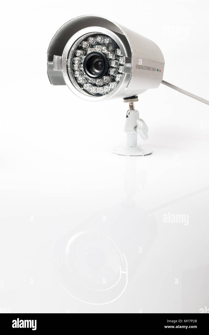 Cctv camera reflection hi-res stock photography and images - Alamy