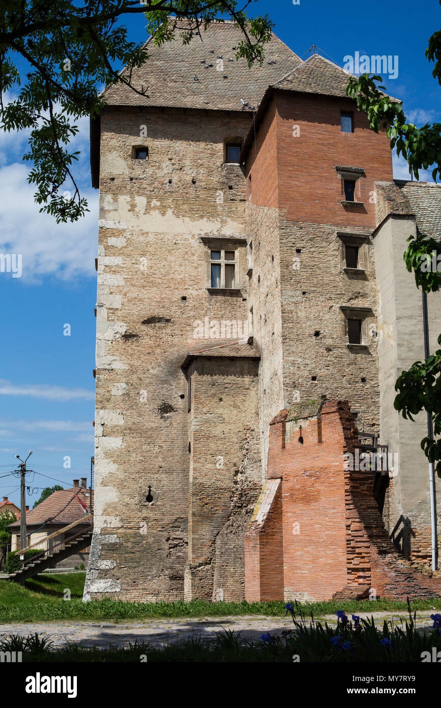 Simontornya, Hungary - APRIL 26, 2018: View to medieval castle of ...