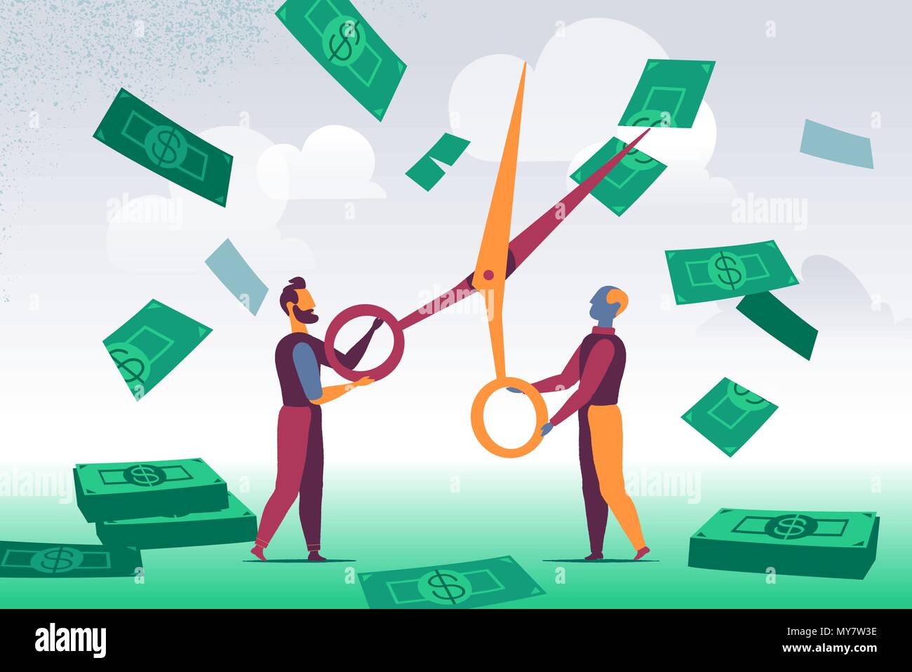 The deal cutter Stock Vector Images - Alamy