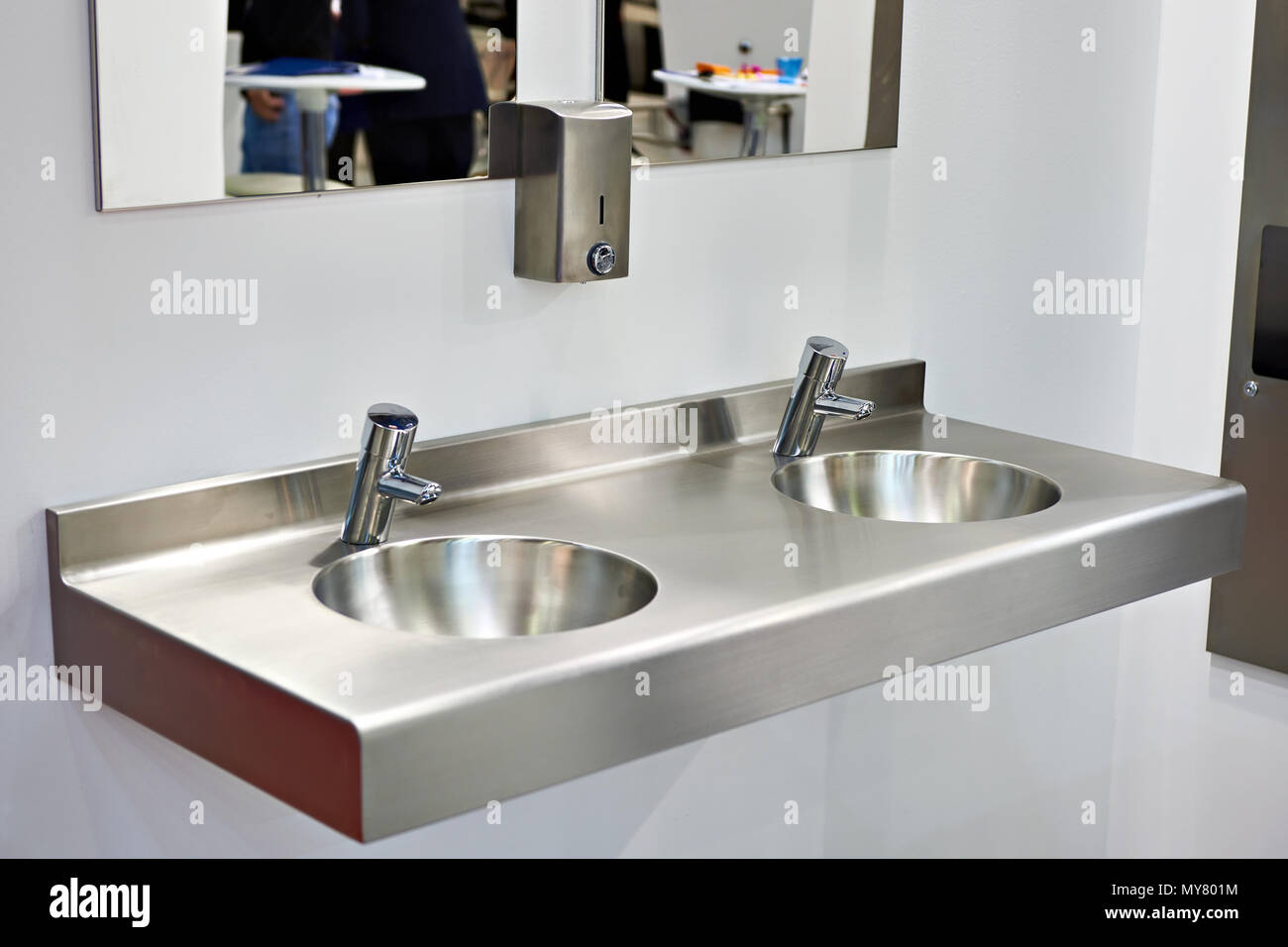 Stainless steel public toilet hi-res stock photography and images - Alamy