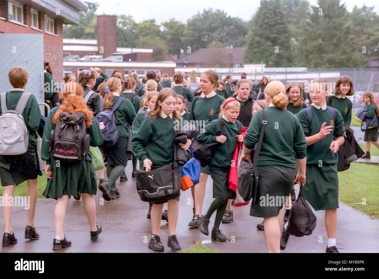 Secondary school playground teacher hi-res stock photography and images ...