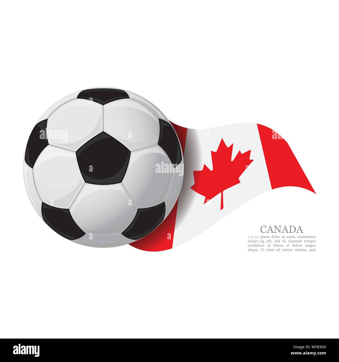 Canadian soccer team Stock Vector Images - Alamy