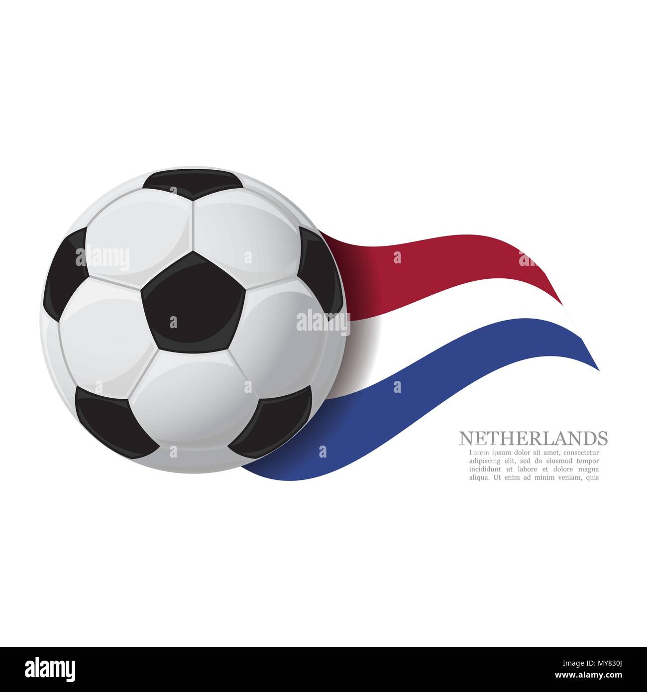 Holland national soccer team Stock Vector Images - Alamy