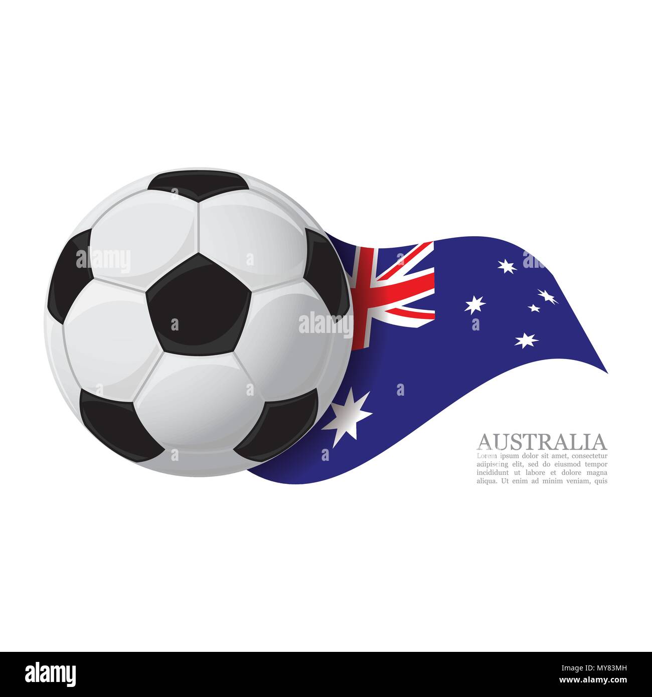Australia football badge hi-res stock photography and images - Alamy