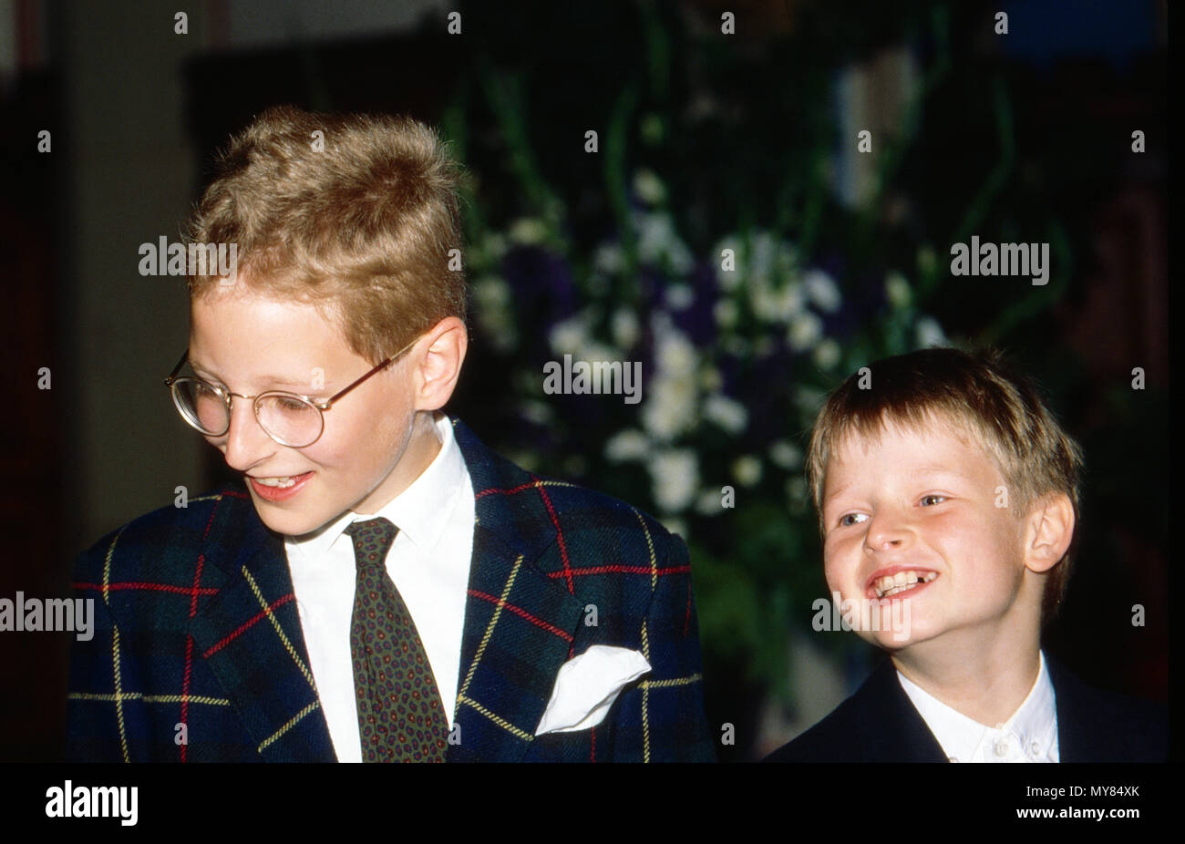 Die Cousins Patrick Lithander und Friedrich Wilhelm (?) Prinz von ...