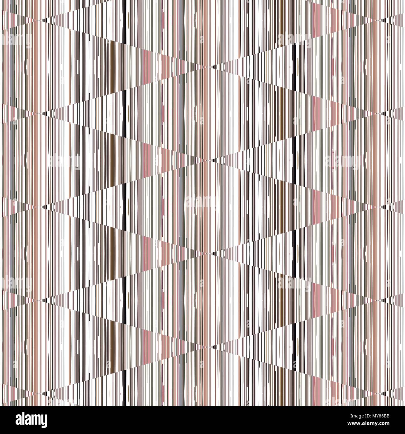 Constructive geometric pattern in shades of brown colors. Emotional ...