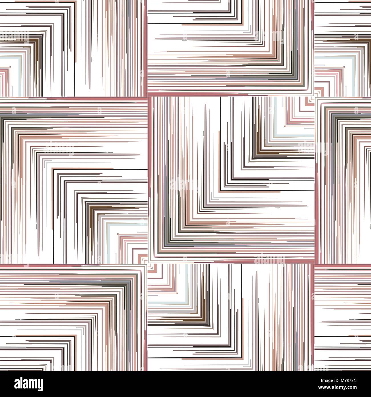 Constructive geometric pattern in shades of brown colors. Emotional ...