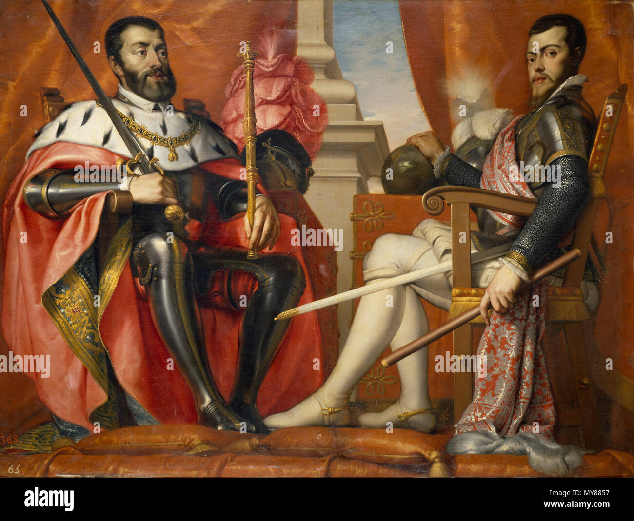 . Español: Cuadro de Antonio Arias Fernández, pintado en el siglo XVII ...