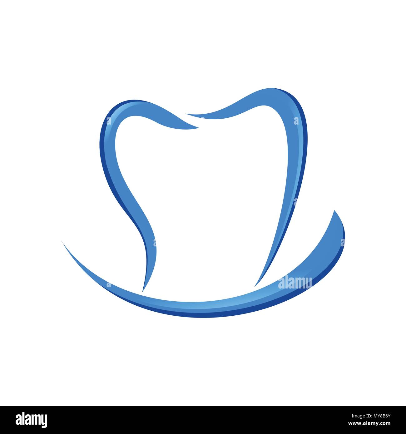 Vector logo design dentist teeth hi-res stock photography and images ...