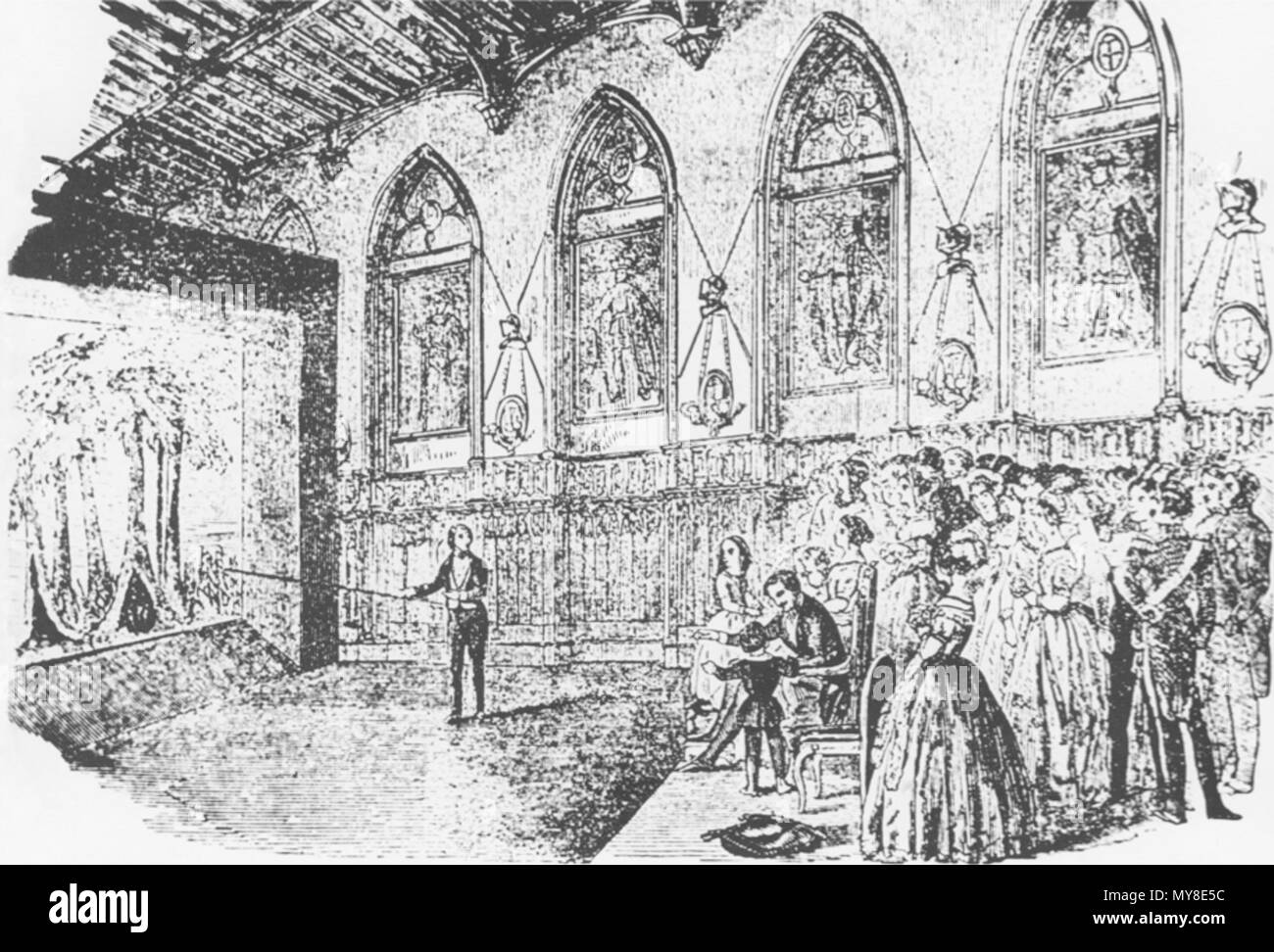 'John Banvard presenting his panorama to Queen Victoria,' Windsor ...