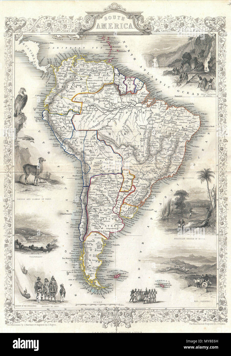 . South America. English: This is John Tallis’s extremely attractive c ...