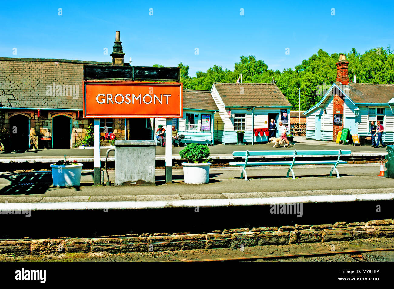 Grosmont village hi-res stock photography and images - Alamy