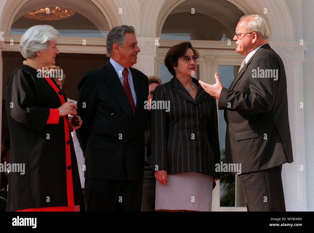 Fernando henrique cardoso and his wife ruth hi-res stock photography ...