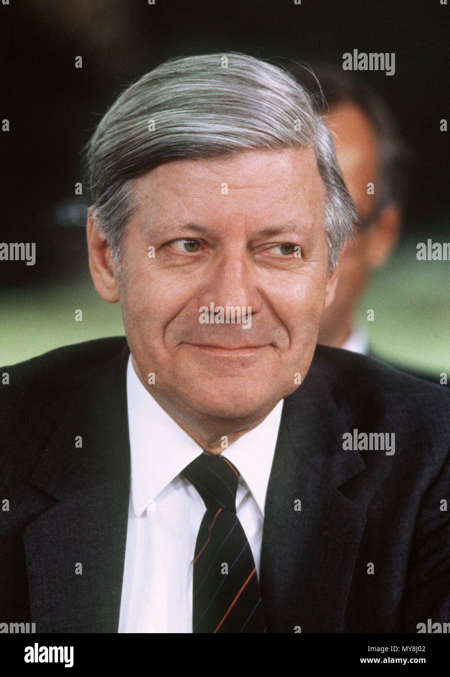 German Chancellor Helmut Schmidt (SPD), photographed in Bonn, Germany ...