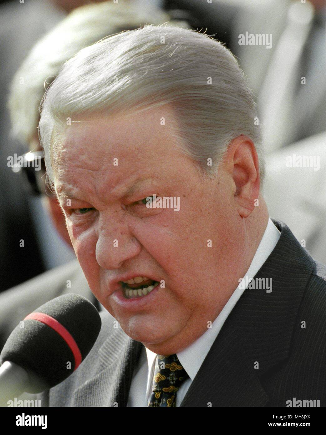 Russian President Boris Yeltsin Stock Photos & Russian President Boris ...