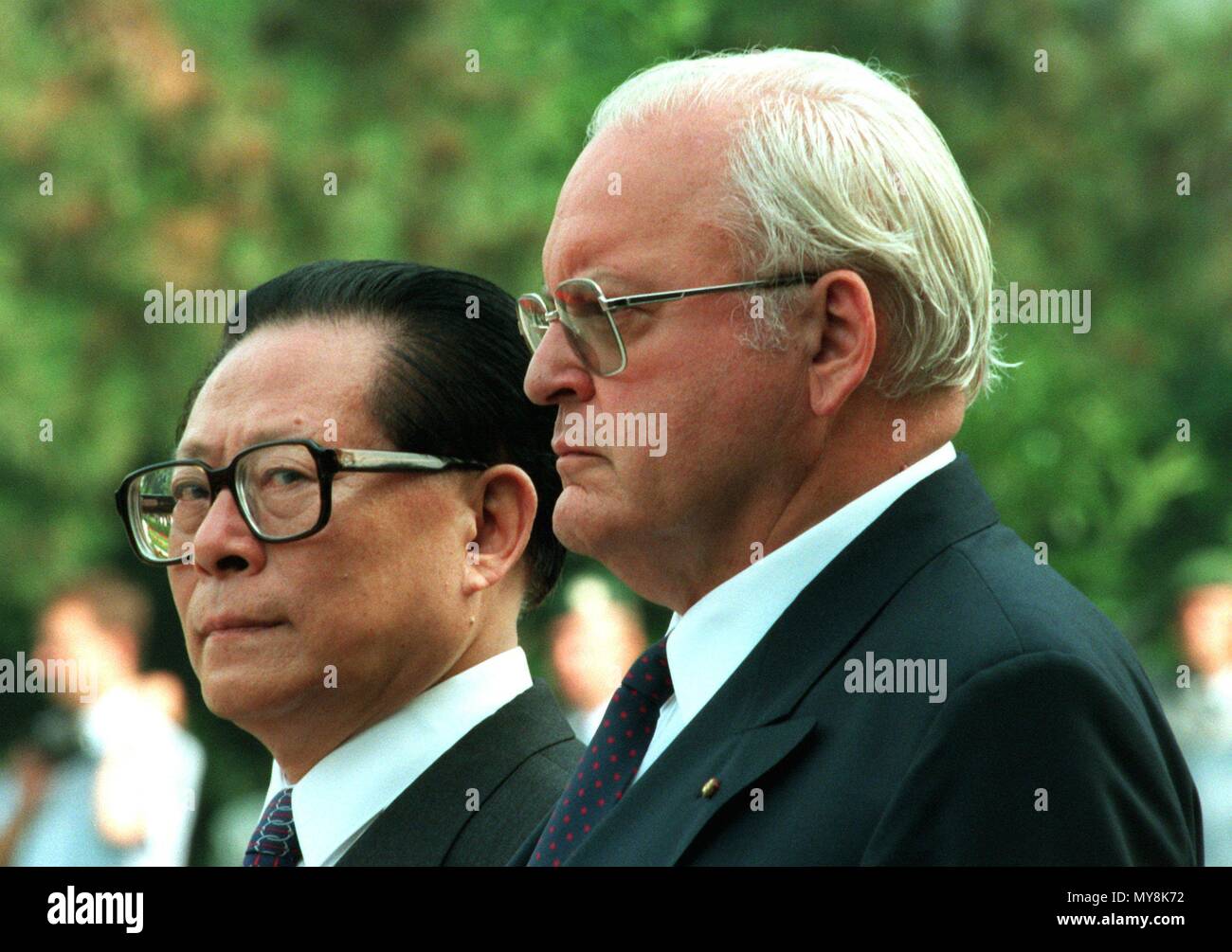Chinese president jiang zemin hi-res stock photography and images - Alamy