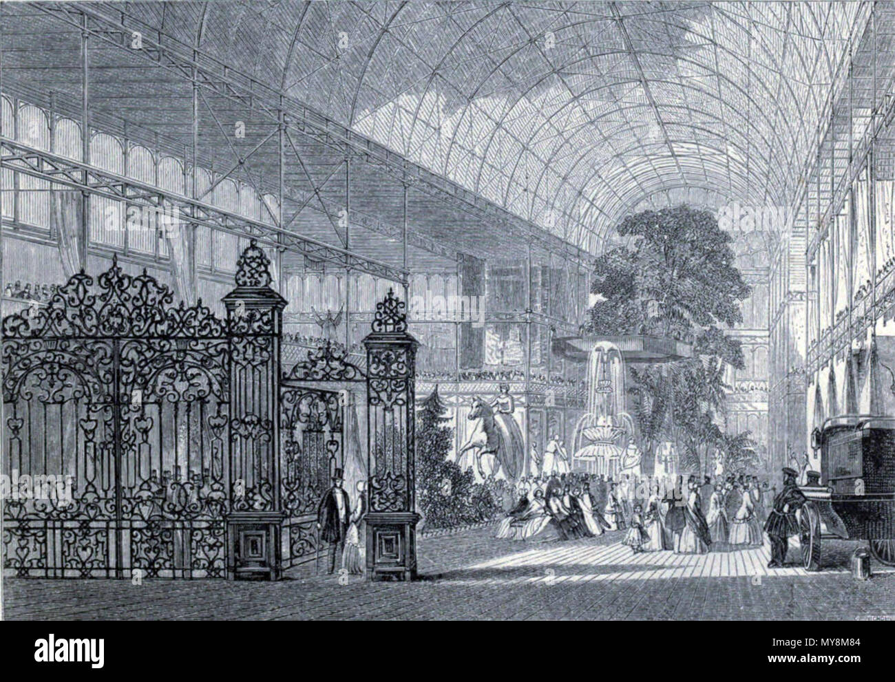 Crystal palace great exhibition hi-res stock photography and images - Alamy